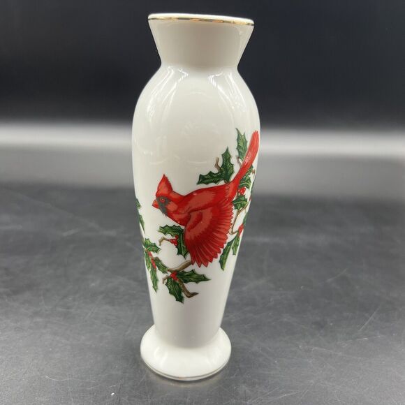 Lefton | Accents | Vintage Lefton Japan Red Christmas Cardinal Holly ...